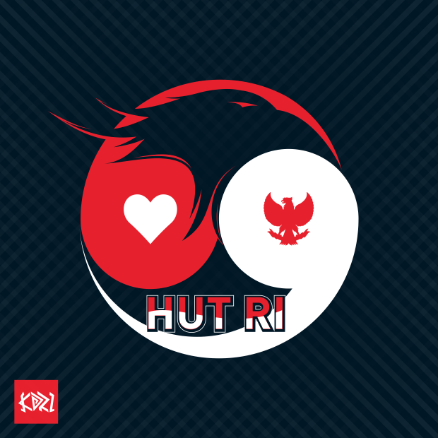 Logo HUT RI ke-69 Versi Gaul | HelloMotion.com